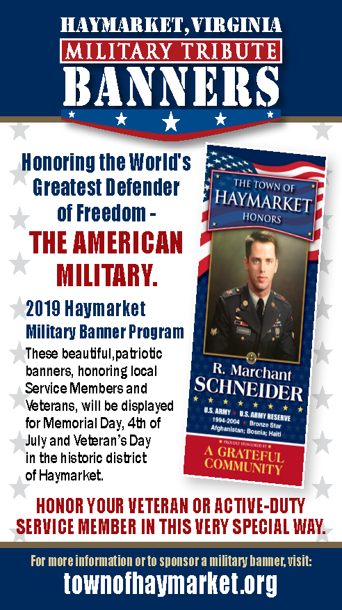Military Tribute Banners | Town of Haymarket Virginia