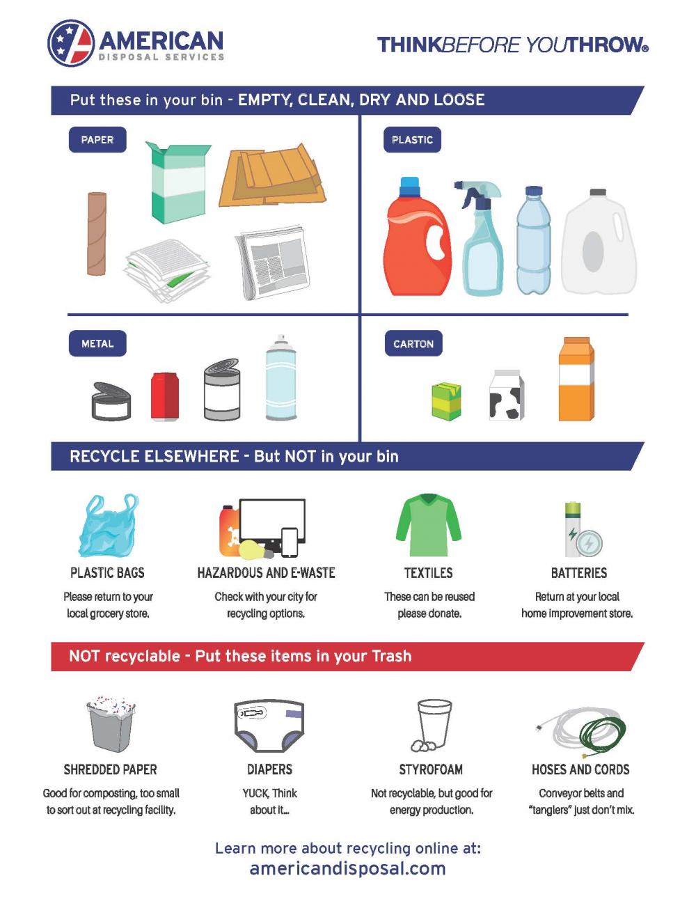 Trash & Recycling Schedule | Town of Haymarket Virginia